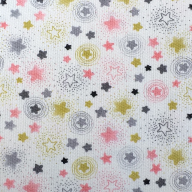 Happy Night Pique Texture 100% Cotton 60" Wide fabric by the half metre ...