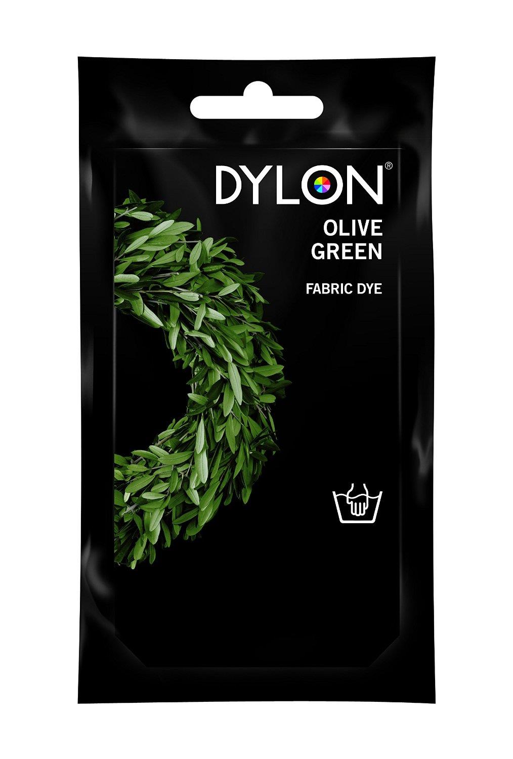 Dylon Dye - 34 Olive Green Hand Dye - Sewcraft