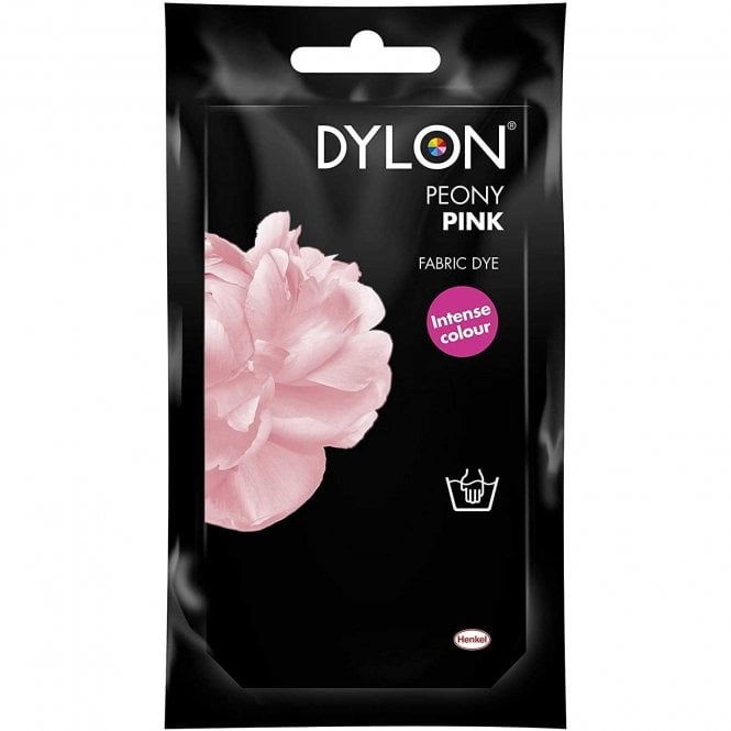 Dylon Dye - 07 Peony Pink Hand Dye - Sewcraft